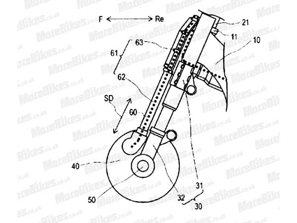 Yamaha Patents The Designs Of Its Two-Wheel Drive Bike - DriveSpark News