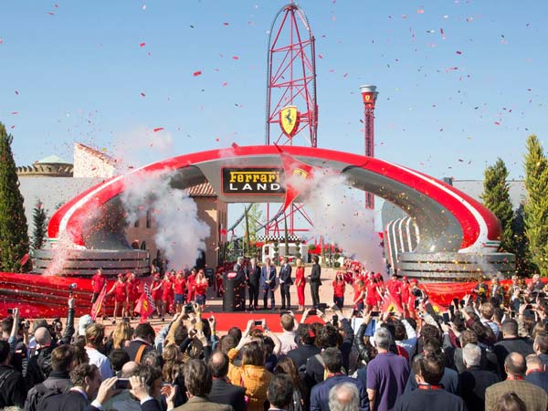 Ferrari Land Theme Park Opens In Spain - DriveSpark