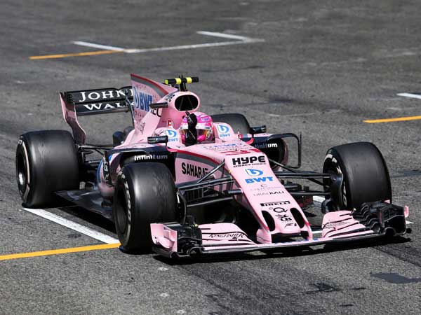 Force India Fined Over Numbering Issue After Spanish GP - DriveSpark News