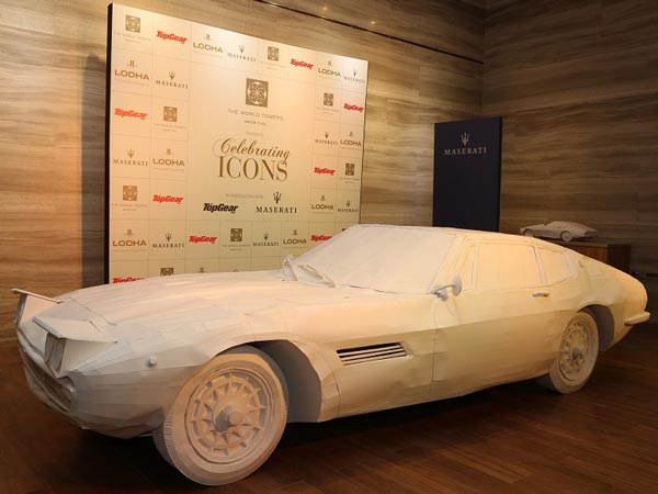Maserati Revealed A Gorgeous Paper Art Installation Of Its Iconic Model ...
