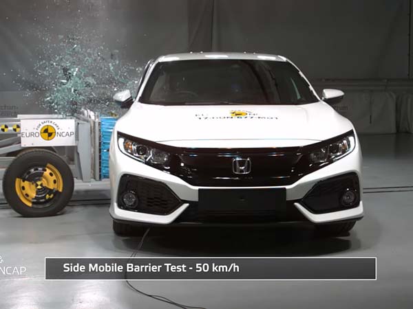 Honda Civic: Safety Crash Test Rating By Euro NCAP - DriveSpark News