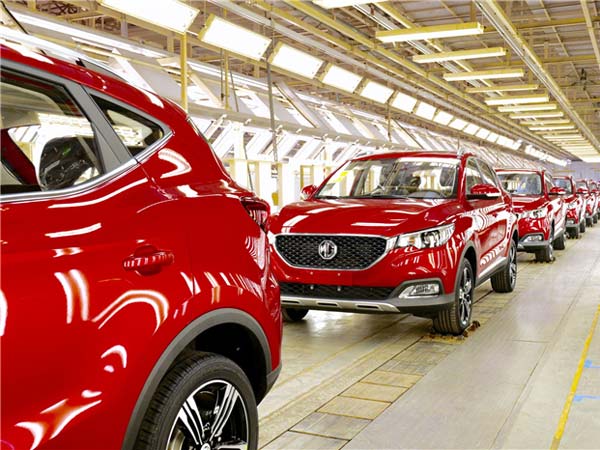 MG Motor Inaugurates Its First Manufacturing Plant In India ...