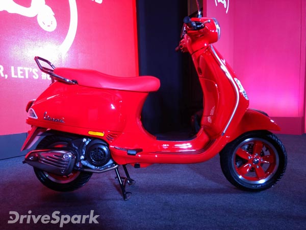 Vespa RED Launched In India; Launch Price, Specifications & Images ...