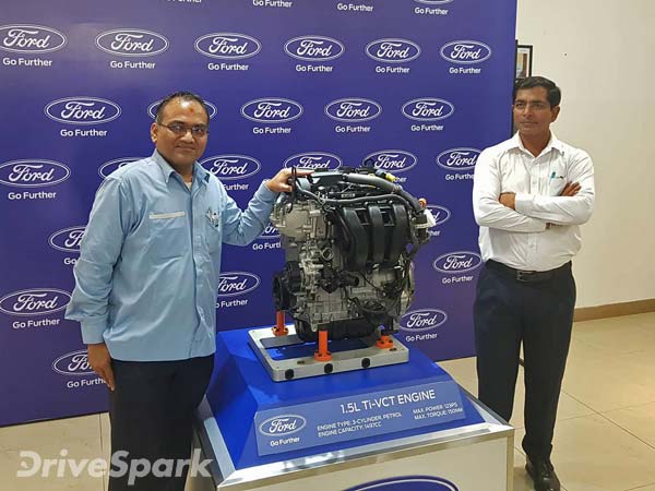 Ford Unveils All-New 1.5-Litre Petrol Engine; To Power Upcoming ...