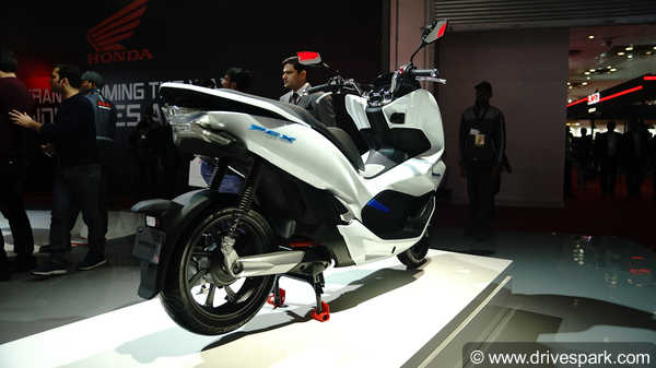 Auto Expo 2018: Honda PCX Electric Concept Showcased - Specifications ...