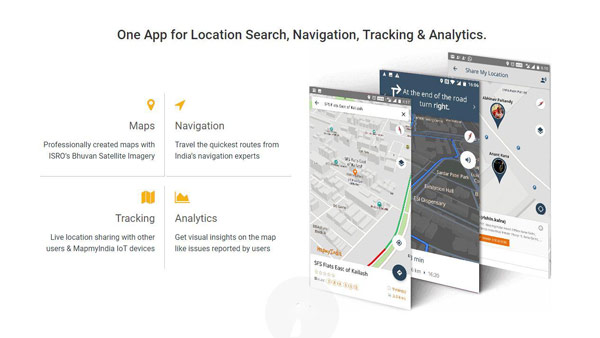 MapmyIndia Map App Launched In India: Built-in Navigation, Tracking And ...