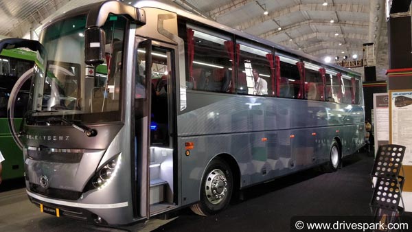 MG Group Launches Three New Luxury Buses At Bus World India 2018 ...