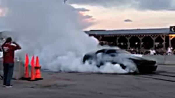 Ford Mustang Burnout Fail: Watch The Video Of A Mustang Catching Fire ...
