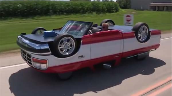 Upside-Down Car: Video Of One Of The Strangest Cars In The World ...