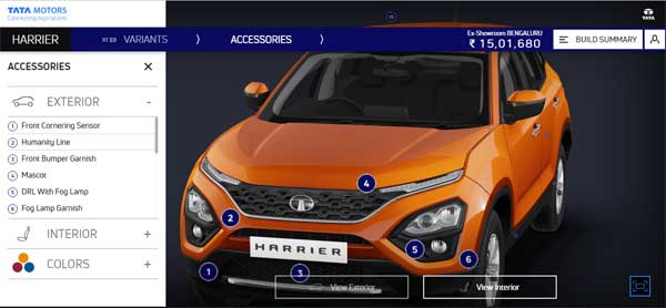 Tata Harrier Can Be Modified Online Via A Customisation Platform: Tata ...