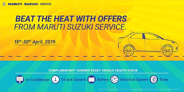 Maruti Service Camp: Free Summer Camp For Service And Check Up Till ...