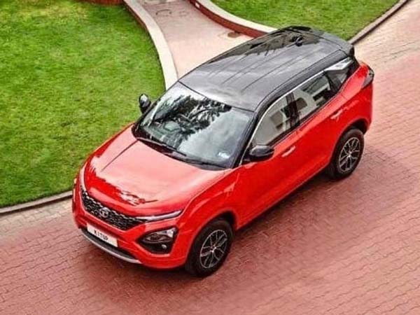Tata Harrier Painted In Range Rover Red By Kitup Automotive ...