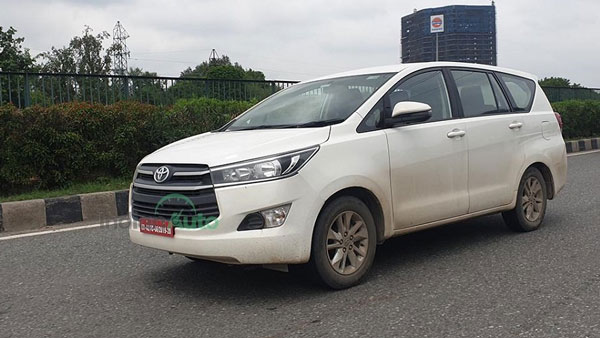 Spy Pics: Toyota Innova Crysta CNG Production Ready Model Spotted ...