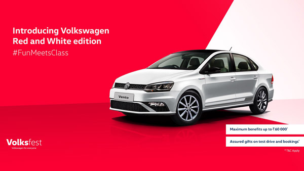 Volkswagen Polo & Vento Red & White Special Edition Models Launched At ...