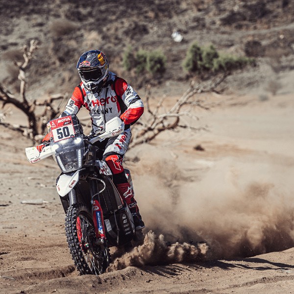 CS Santosh Suffers Fall In Stage 4 Of Dakar Rally 2021: Retires From ...