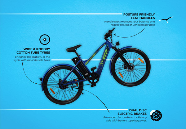 Nexzu Roadlark Electric Cycle Launched In India At Rs 42,000: Specs ...