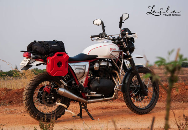 Royal Enfield Interceptor 650 Modified Into Scrambler/ADV Tourer By ...