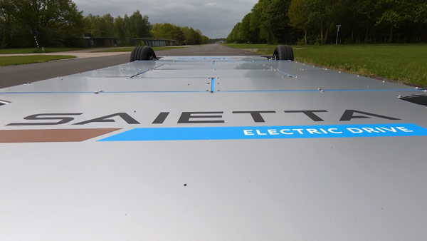 Saietta In-Wheel Motor Technology Showcased: Electric Vehicles Get New ...