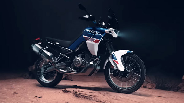 Aprilia Tuareg 660 Revealed — India-Bound Aprilia Tuareg 660 ADV-Tourer Teased - DriveSpark News