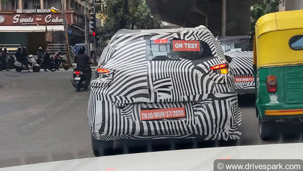 DriveSpark Exclusive: Citroen CC21 SUV Spotted Testing Again In ...