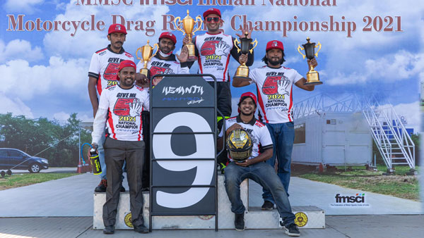 Hemanth Muddappa Wins His Fifth Consecutive Drag Racing Championship ...