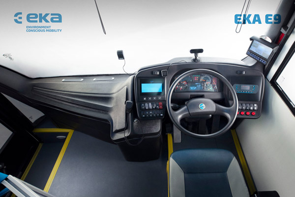 EKA E9 Electric Bus Revealed - 268bhp & 2500Nm - DriveSpark News