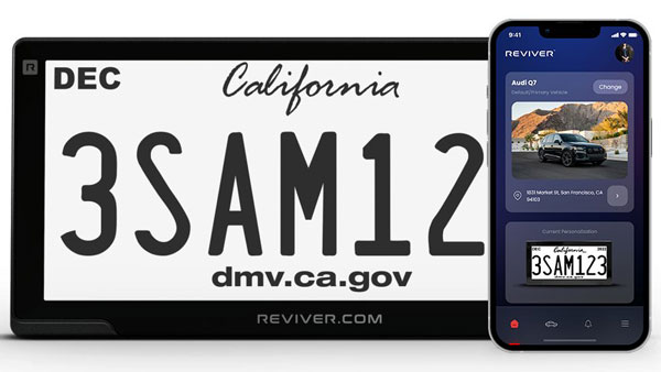Digital Number Plates Are Now Legal In 3 US States - Here's What They ...