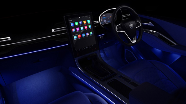 2022 MG Hector Interior Revealed Ahead of Launch - 14-inch Touch Screen ...