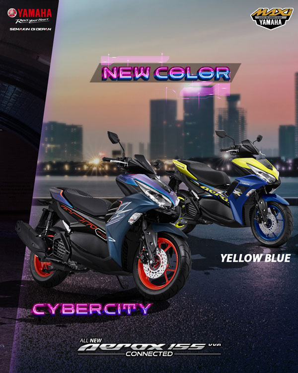 Yamaha Aerox Gets New Shades – Looks More Youthful - DriveSpark News