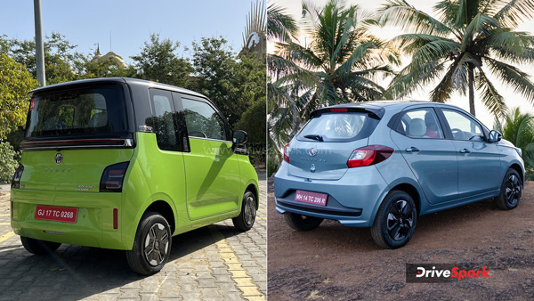 MG Comet EV Vs Tata Tiago EV – Price, Powertrain, Range, Charging ...