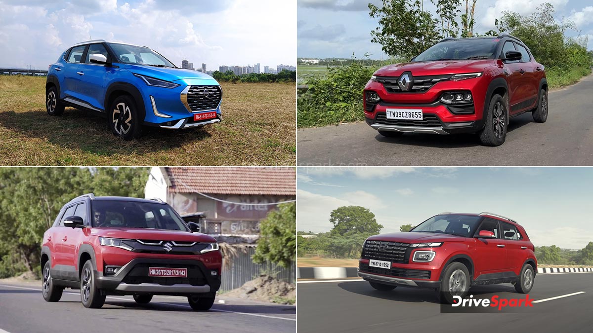 Most Affordable Automatic SUVs In India – May 2023 - DriveSpark News