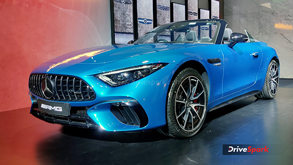 Mercedes-AMG SL55 Launched At Rs 2.35Crore - Specs| Features| Images ...