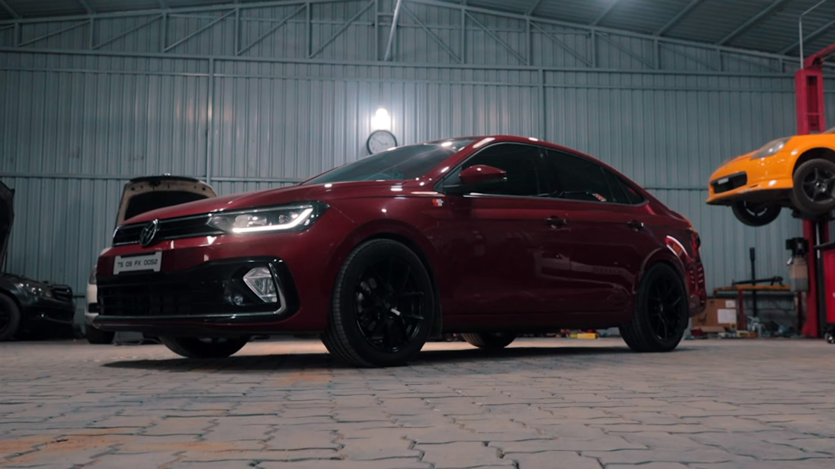 Modified Volkswagen Virtus: Stage 2 Performance And More - DriveSpark News