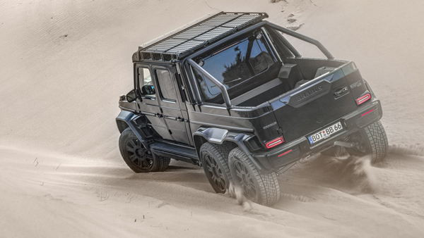 Brabus Unveils XLP 900 6x6 Superblack & XLP 800 6x6 Adventure - DriveSpark