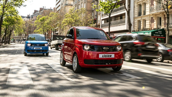 French Automaker Ligier's Micro EV Myli Spotted Testing In India - MG ...