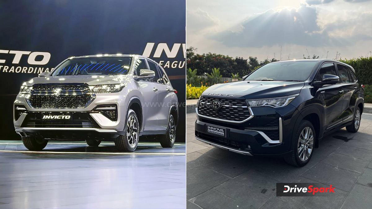Maruti Suzuki Invicto Vs Toyota Innova Hycross – 5 Exterior Differences ...