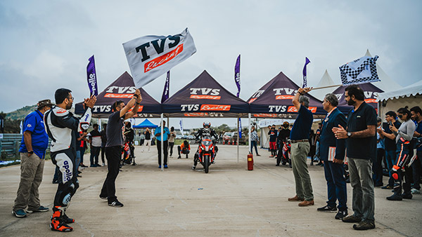 TVS & Apollo Tyres Set New National Speed Endurance Record – 3658 ...