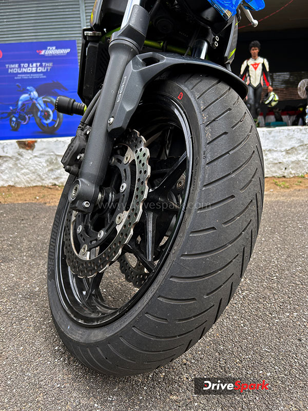 TVS Eurogrip Roadhound Tyre Review - Riding Impressions| Specs| Images ...