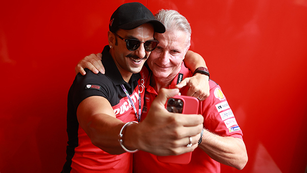 Ranveer Singh Joins Ducati for MotoGP Bharat Kickoff - DriveSpark