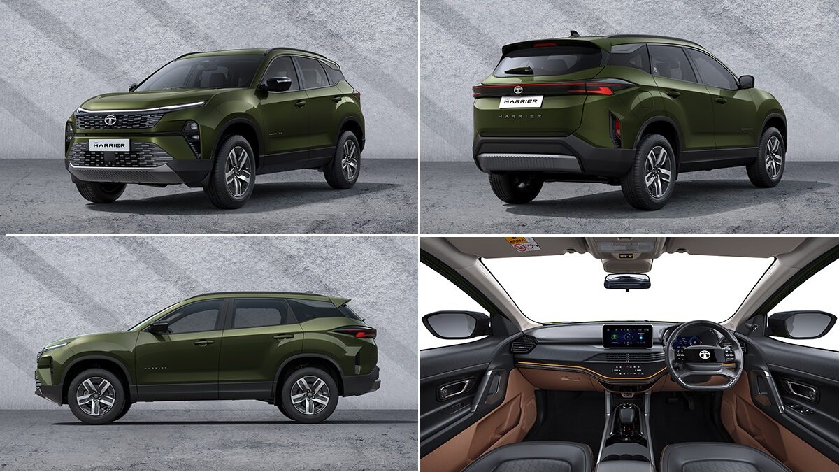 Tata Harrier Facelift SUV To Be Available In 5 Trim Levels & 7 Colours ...