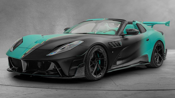 Mansory Stallone Tempesta Nera Verde Is A Mad Custom Ferrari 812 GTS ...