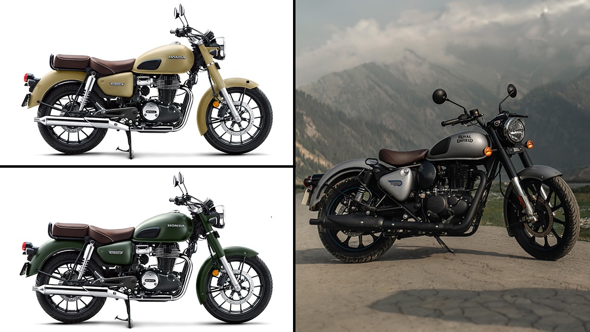 Honda CB350 Vs Royal Enfield Classic 350 – Design, Features, Powertrain ...