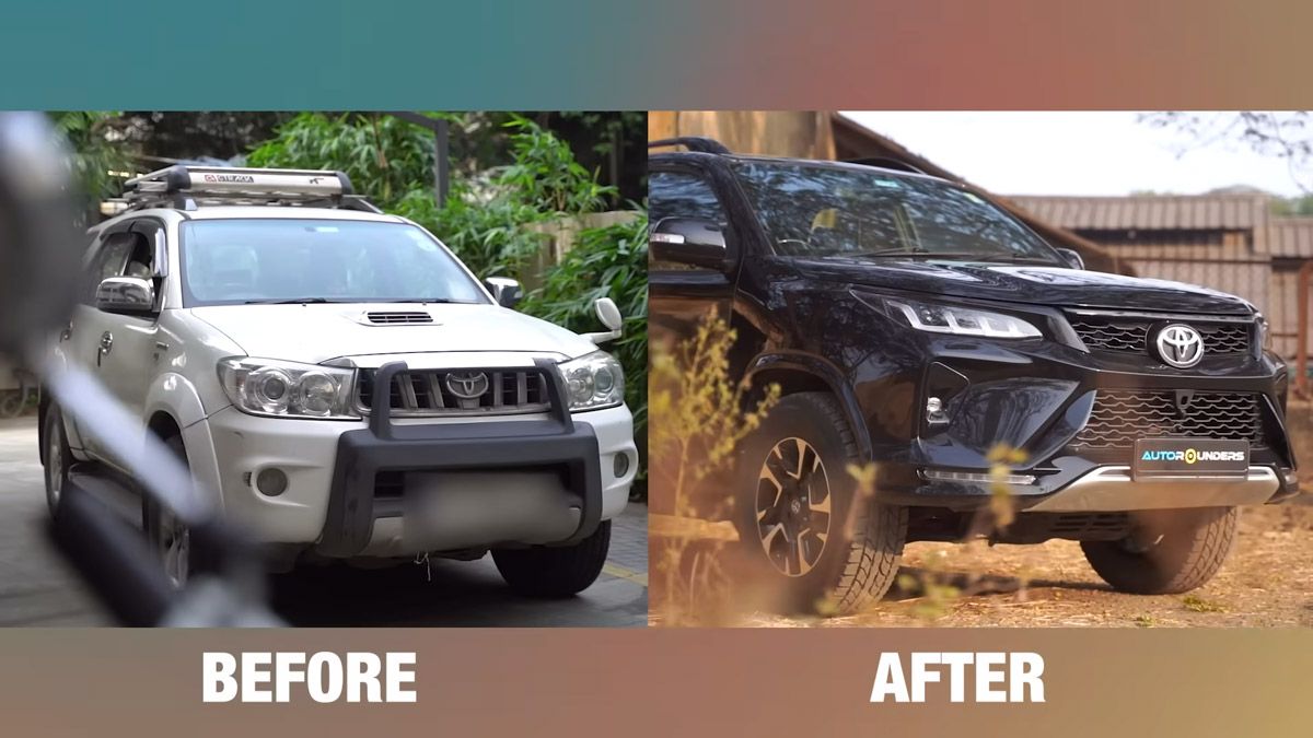 Toyota Fortuner Type 1 Converted To Legender: A Sleek Upgrade ...