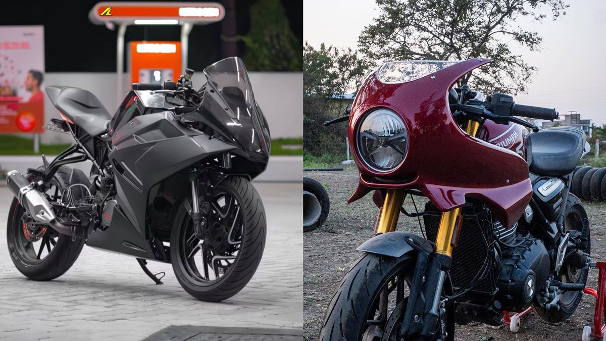 Autologue Design Custom Bolt-On Kit for KTM RC and Triumph Speed 400 ...