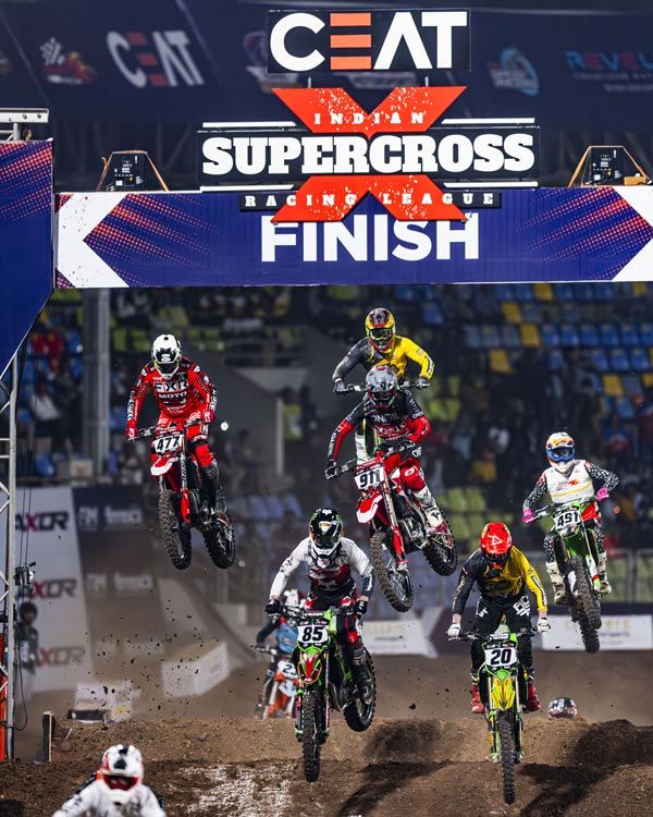 CEAT Indian Supercross Racing League Round 2: Ahmedabad Calling ...