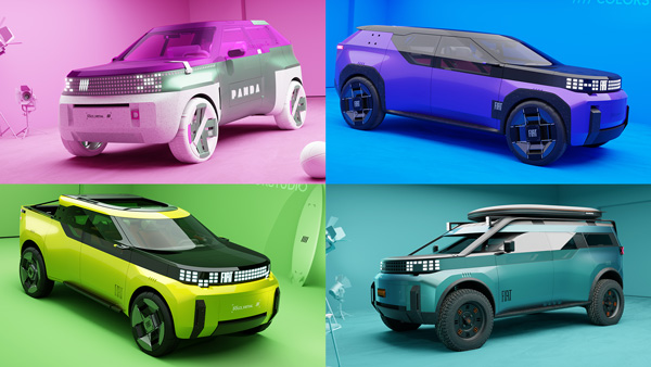 Fiat Unveils Retro-Styled Concepts, Paves the Way for Affordable EVs ...