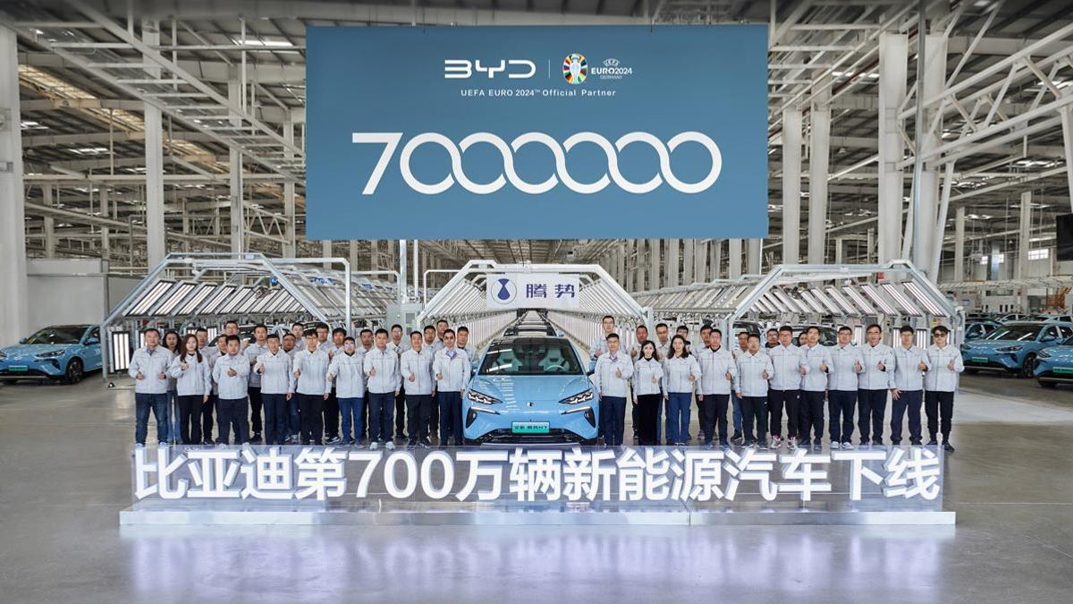 BYD Celebrates Production Of 7 Millionth NEV, Surpassing Tesla In ...