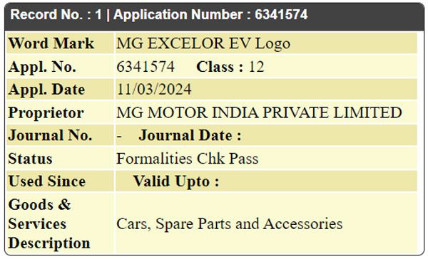 MG Motor Eyes Expansion With Potential Launch Of Excelor EV In India ...