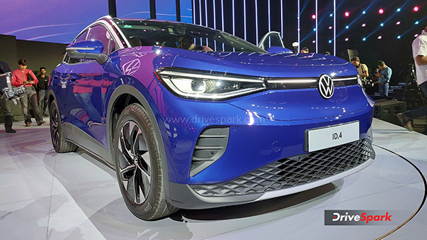 Volkswagen ID4 Showcased - Specs| Features| Images | Range - DriveSpark ...