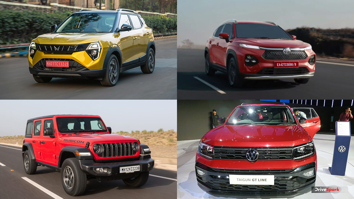 13 New Cars Launched In India In 30 Just Days - DriveSpark News
